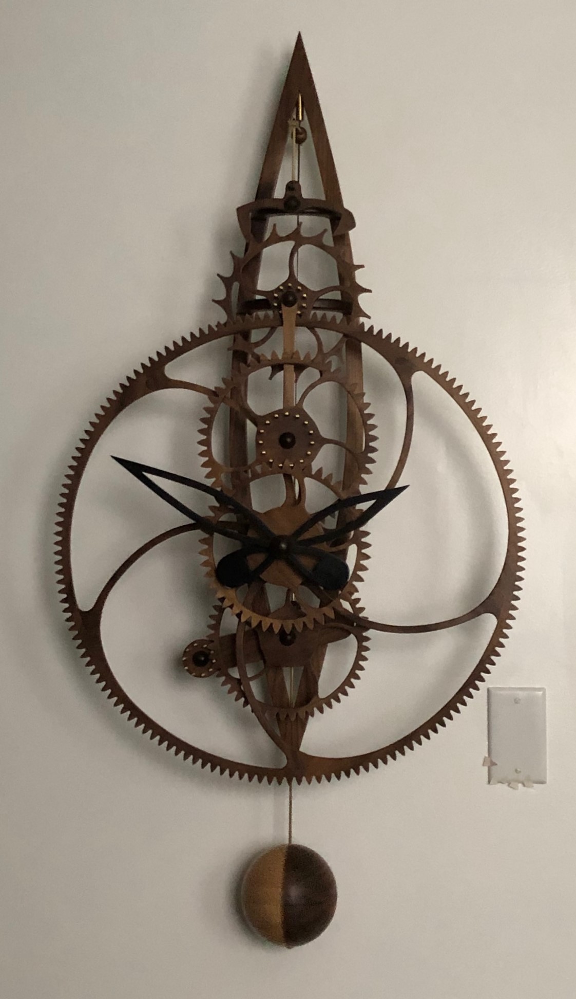 Cedar Clocks - Kinetic Sculptural Clocks