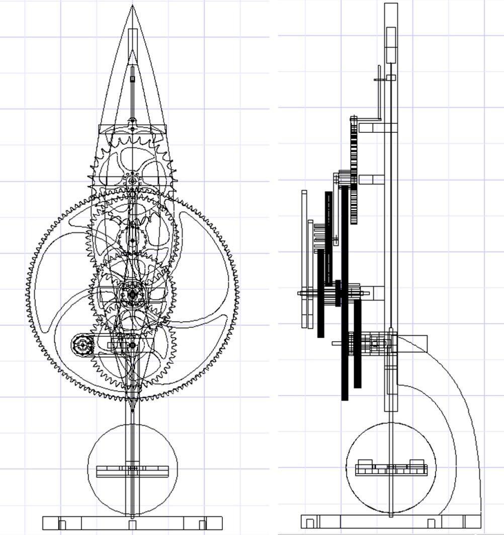 Cedar Clocks - Kinetic Sculptural Clocks