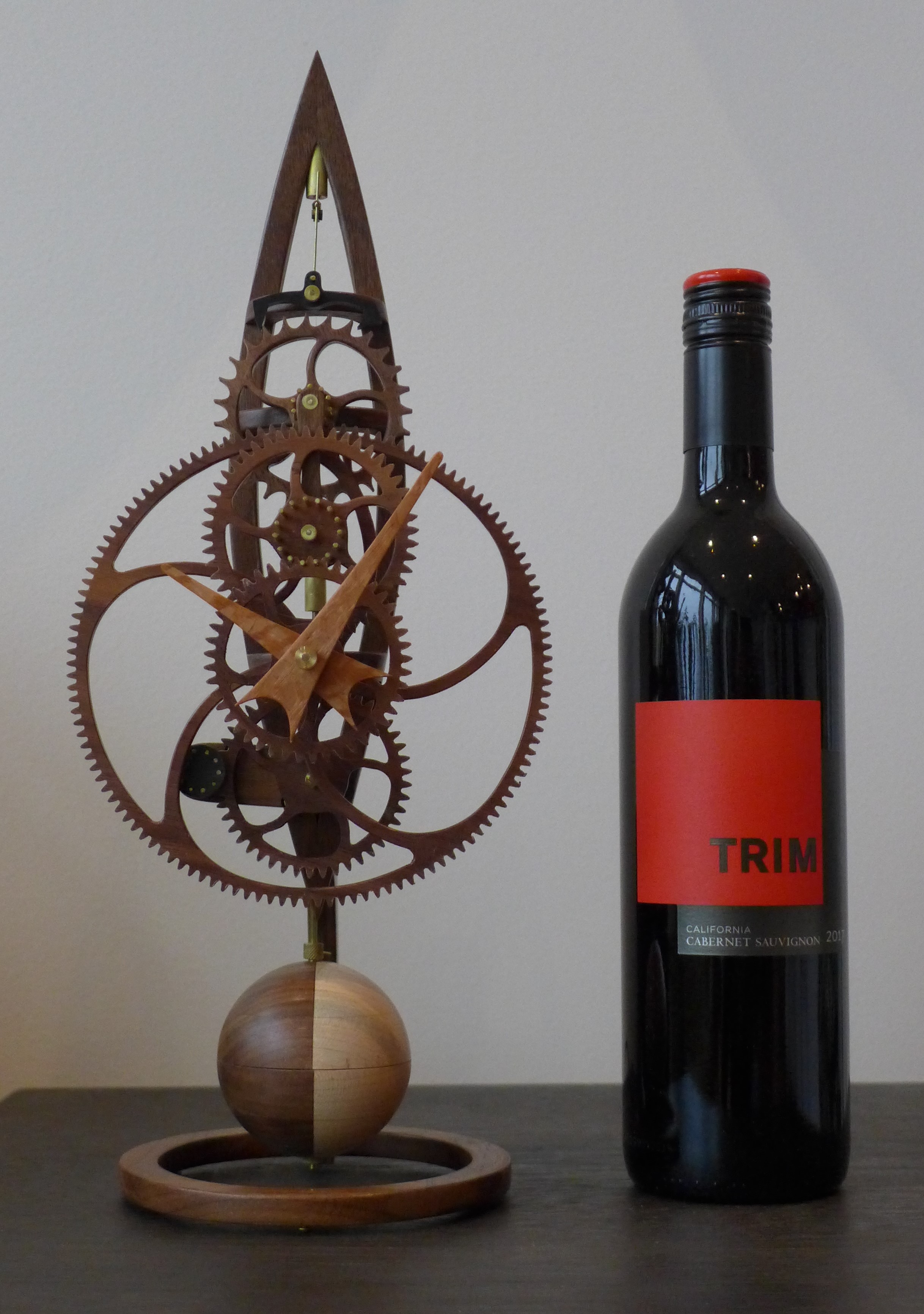 Cedar Clocks - Kinetic Sculptural Skeleton Clocks