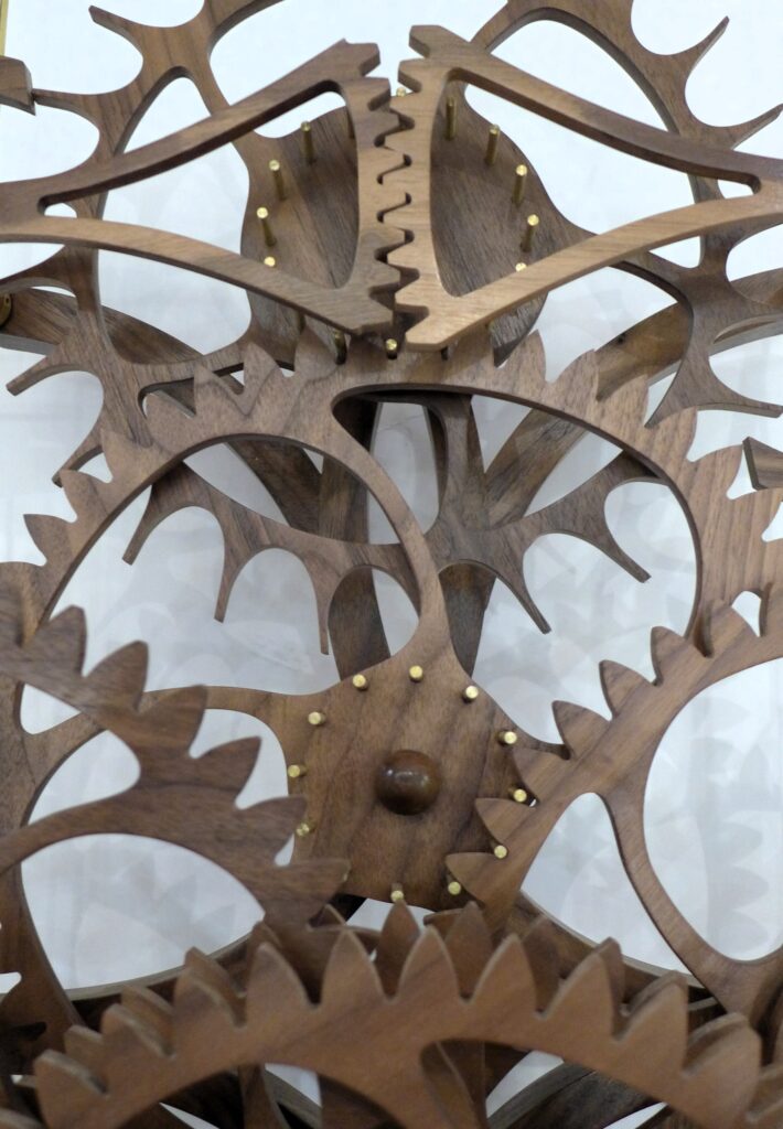 Richard Cedar's Kinetic Sculptural Skeleton Clocks - Unique Functional ...